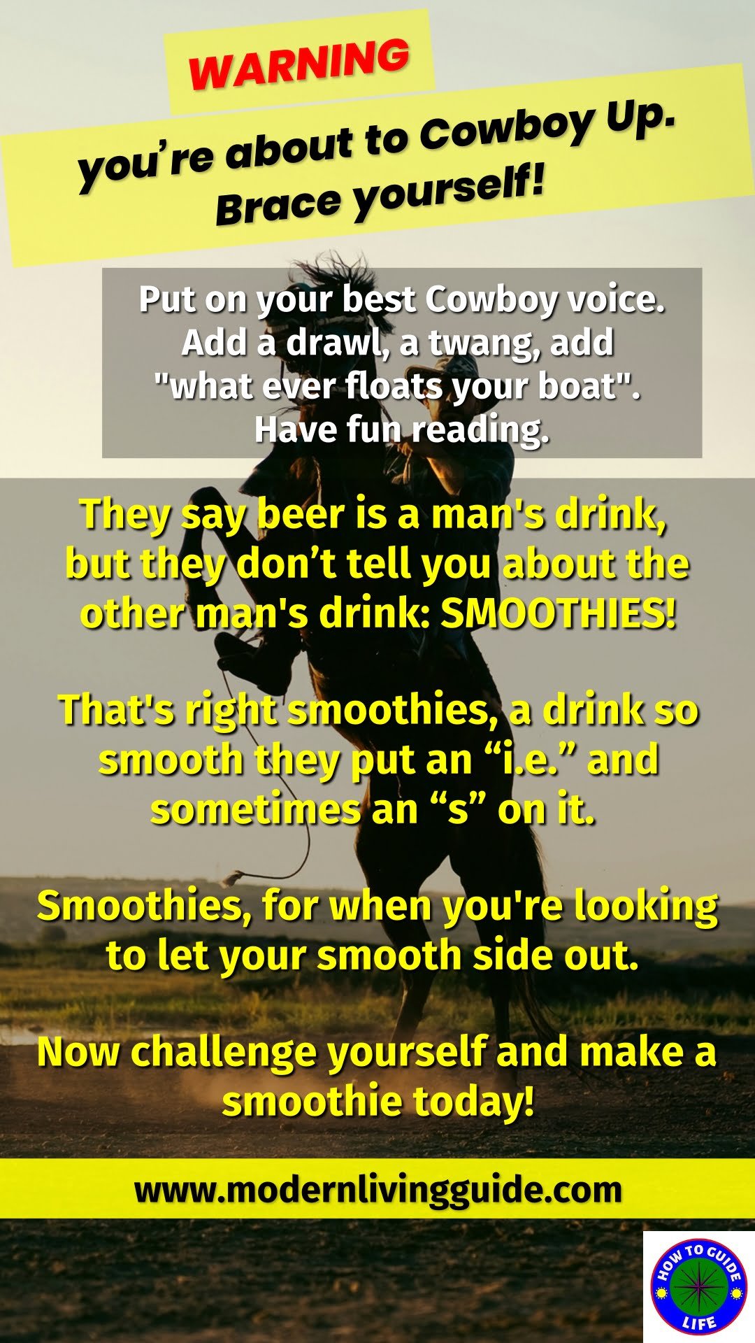 The 7-Day Cowboy Smoothie Challenge - Health and Wellness Odyssey ...